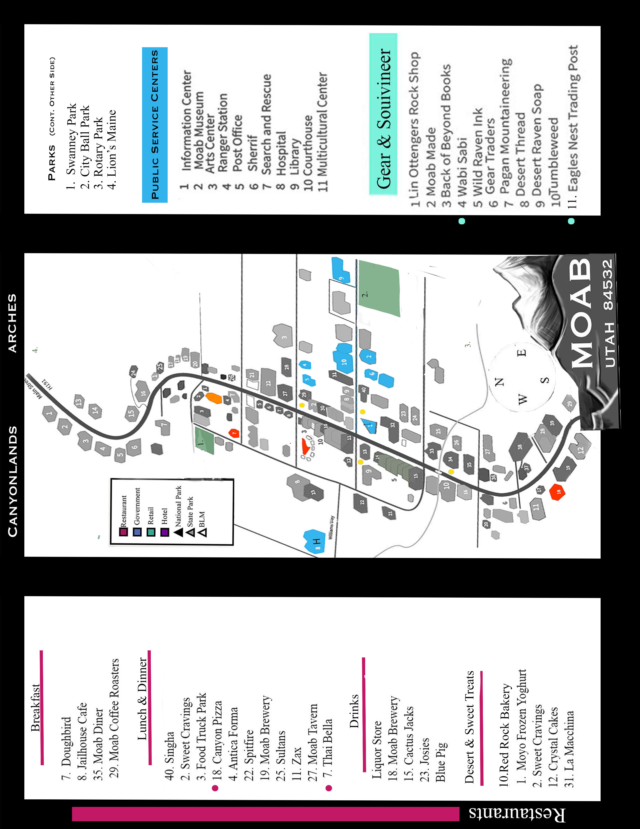 Moab Map – AZScientific